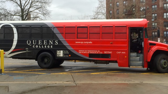 Shuttle bus not for all students