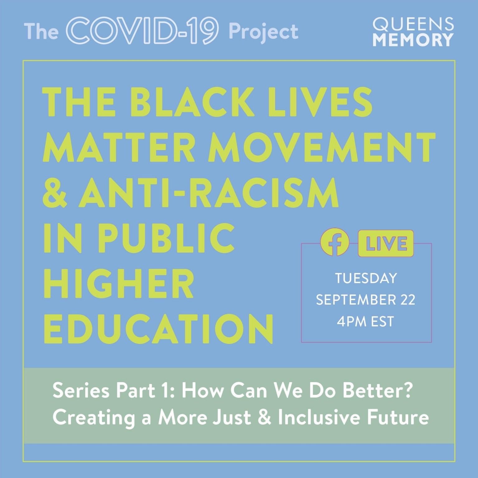 How Can We Do Better? Creating a More Just and Inclusive Future – The ...