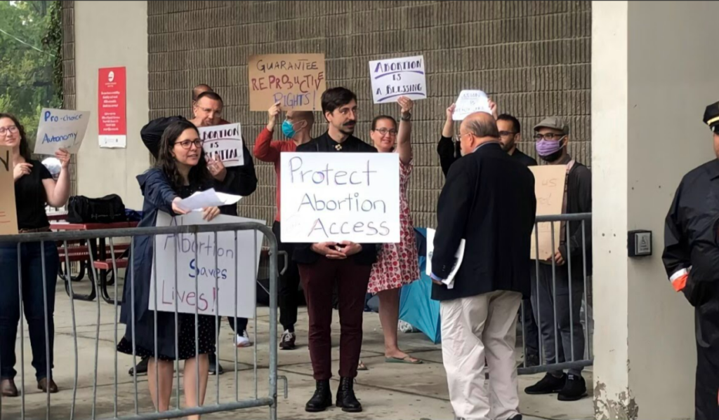 College Tries to Stay Neutral After On-Campus Pro-Choice Protest – The ...